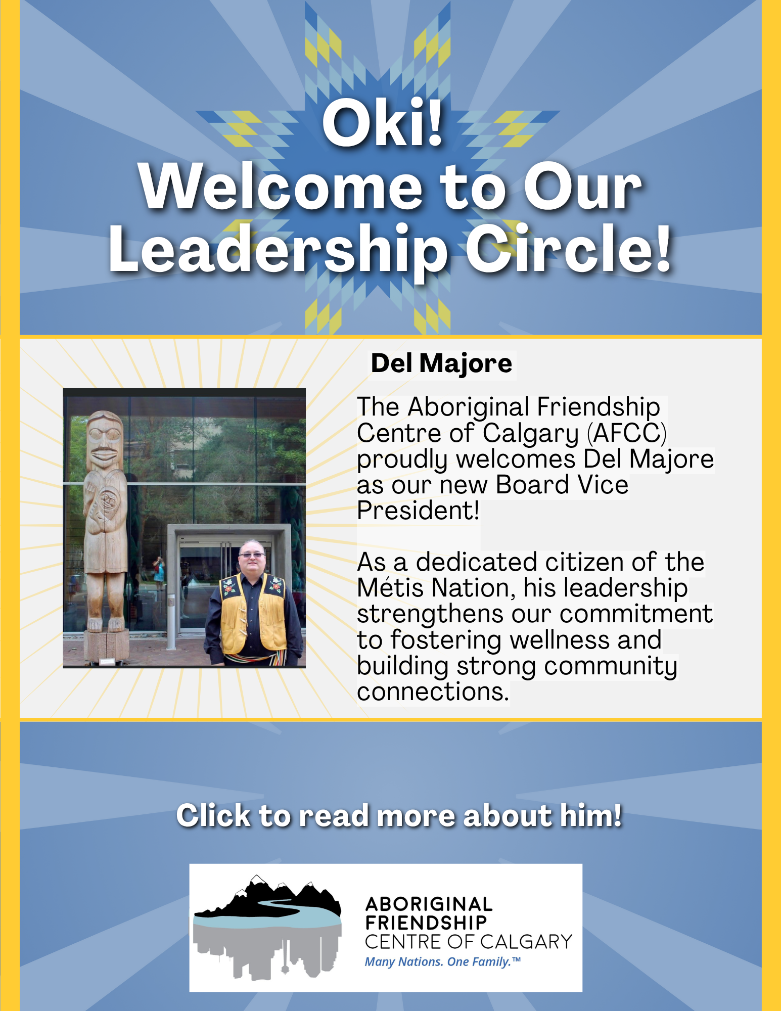 Del Majore AFCC Vice President: Board Leadership